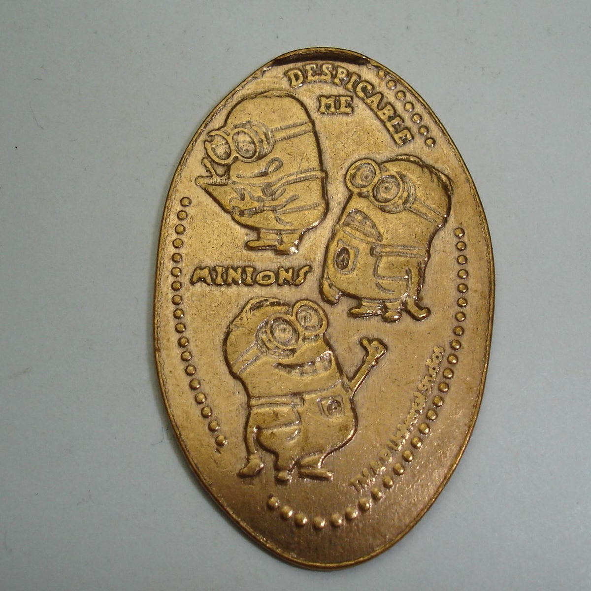 Pressed Penny: Despicable Me - 3 Minions – PennyPresses.com