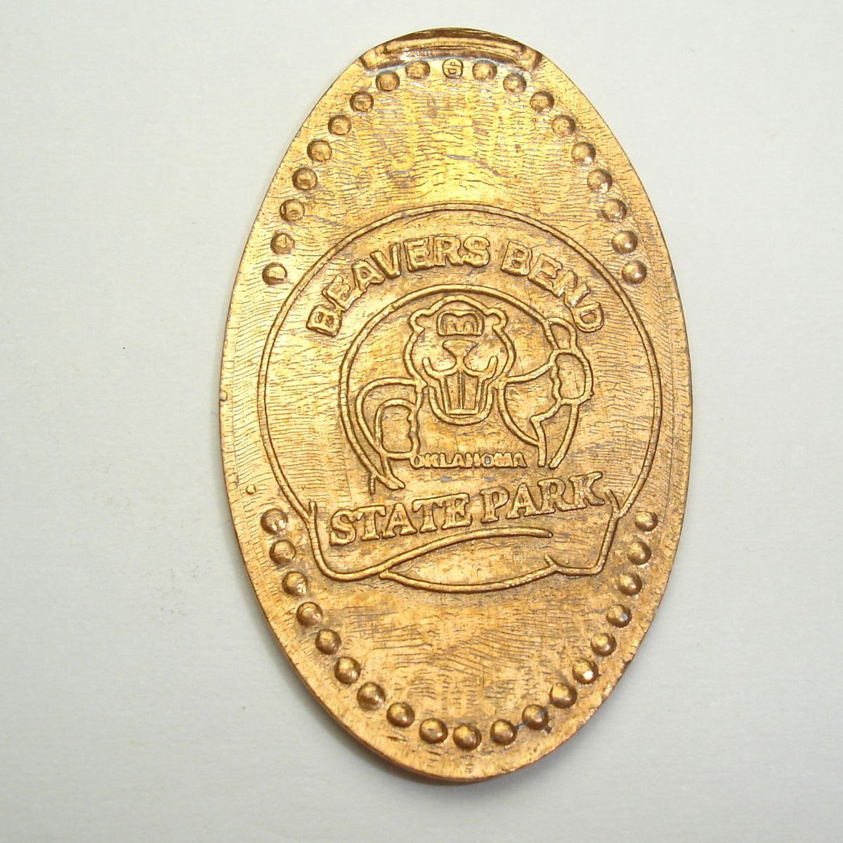 Pressed Penny: Beaver's Bend State Park - Beaver – Penny Presses