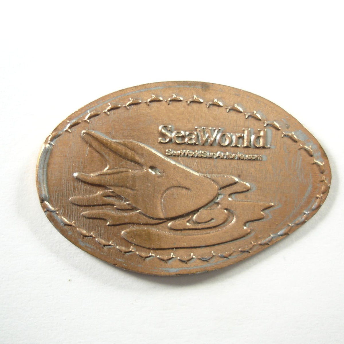 Pressed Penny: Seaworld - Dolphin – PennyPresses.com