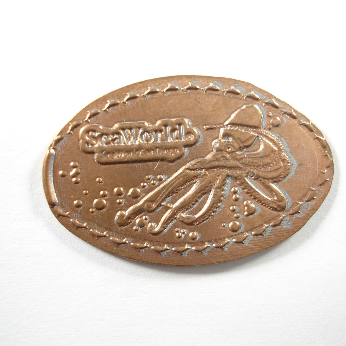 Pressed Penny: Seaworld - Octopus – Penny Presses