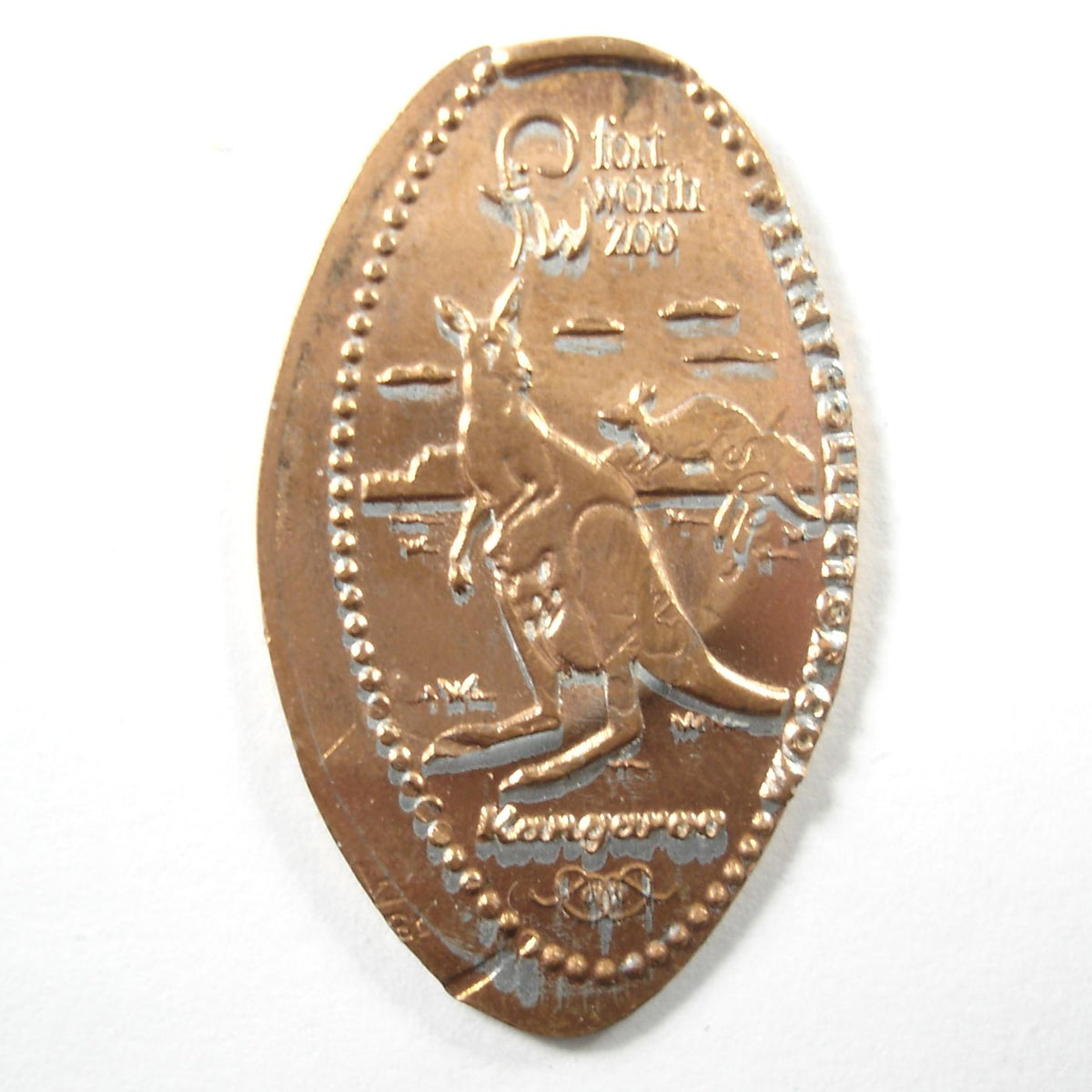 Pressed Penny: Fort Worth Zoo - Kangaroo – PennyPresses.com