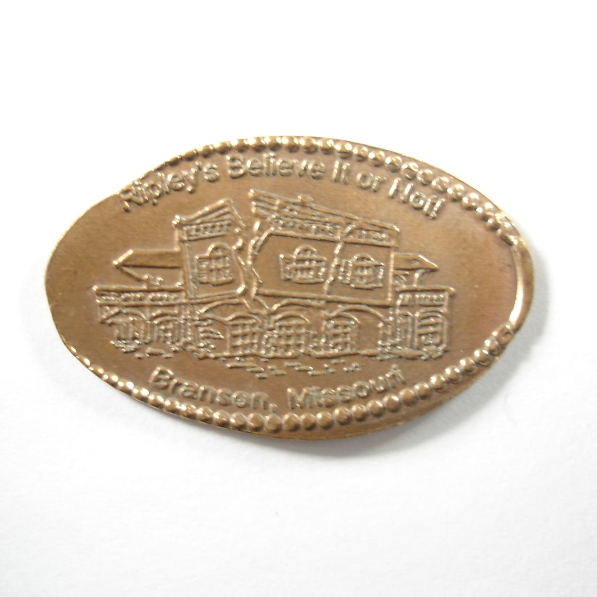 Pressed Penny: Ripley's Believe It or Not - Branson - Earthquake Build ...