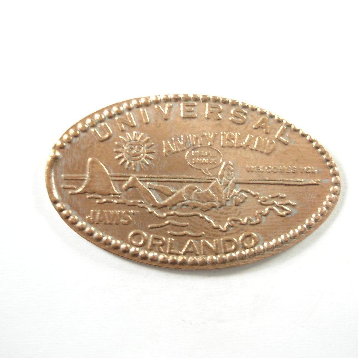 Pressed Penny: Universal Orlando - Amity Island - Jaws - Girl Yelling ...