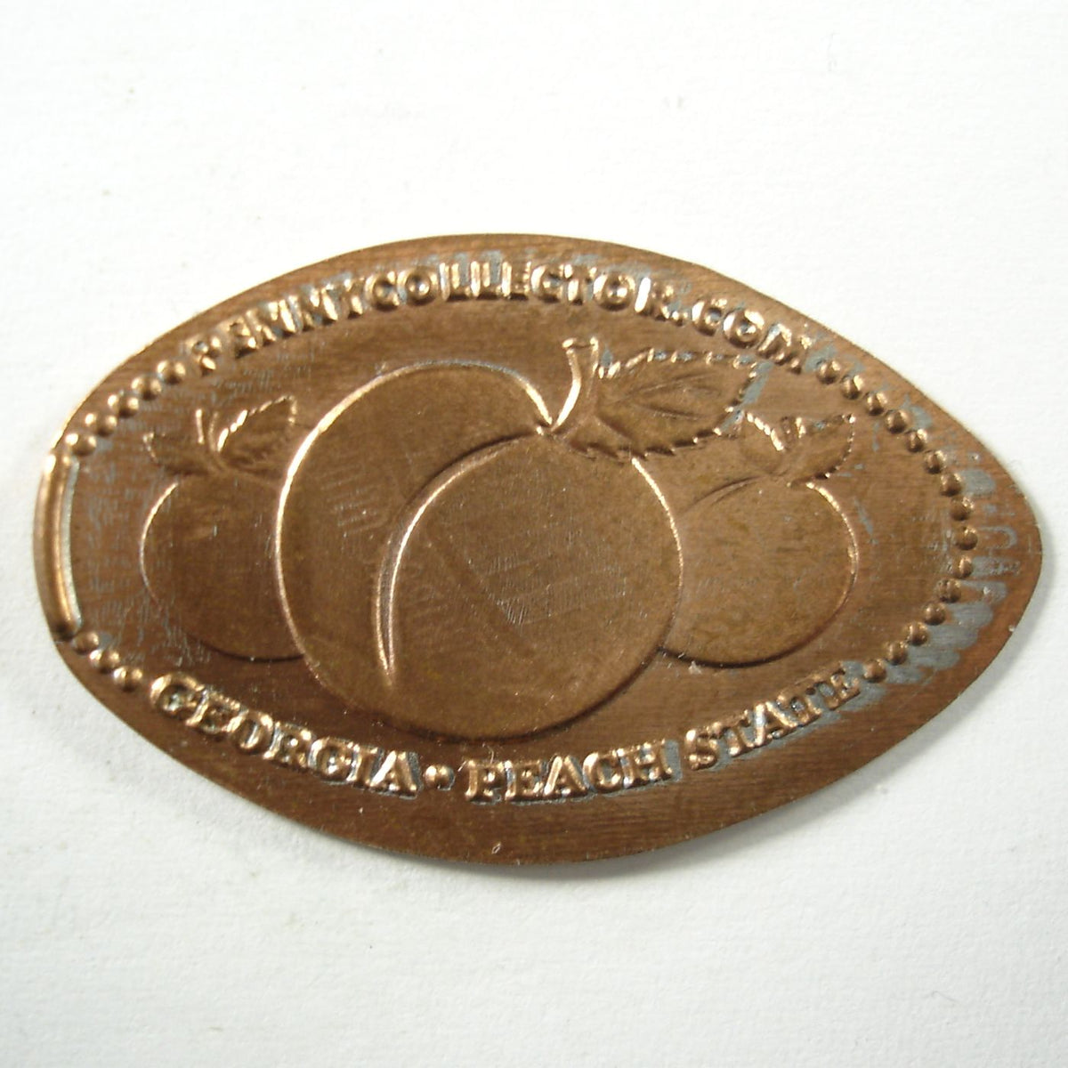 Pressed Penny: Georgia Peach State - Peaches – Penny Presses
