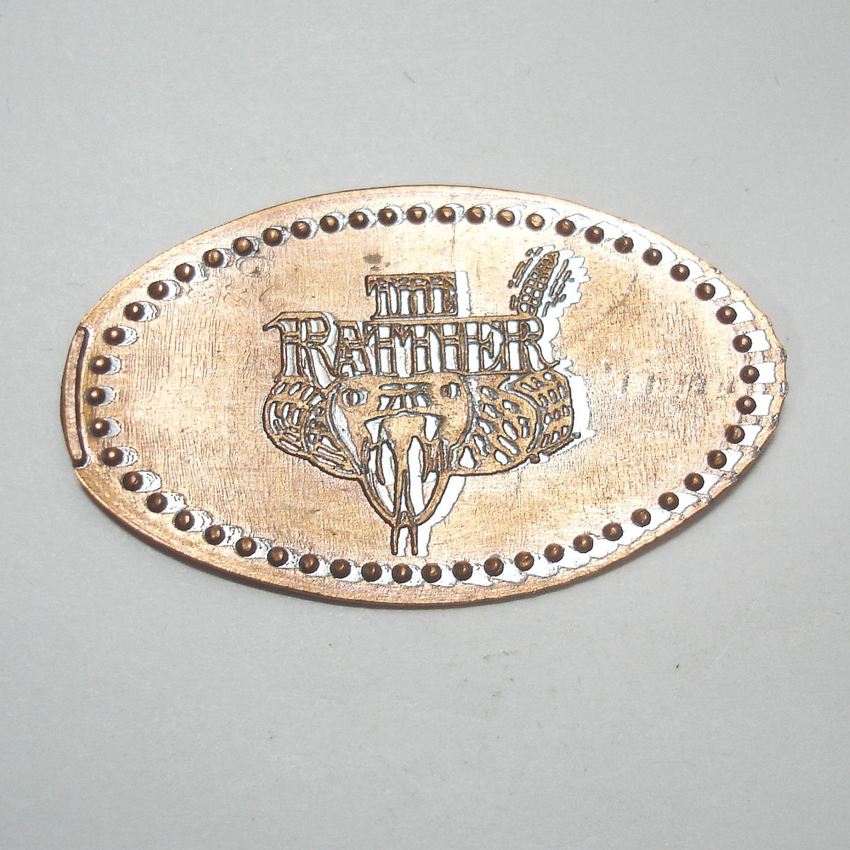 Pressed Penny: Six Flags Fiesta TX - The Rattler Roller Coaster – Penny ...