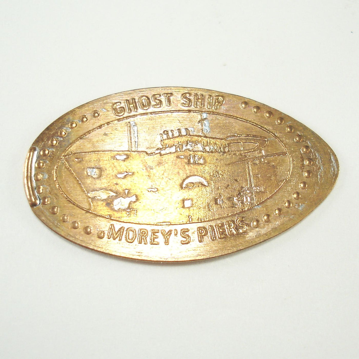 Pressed Penny: Morey's Pier - Ghost Ship – Penny Presses