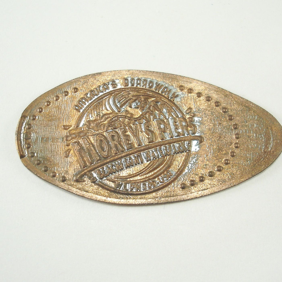 Pressed Penny: Morey's Pier - Wildwood NJ - Logo – PennyPresses.com