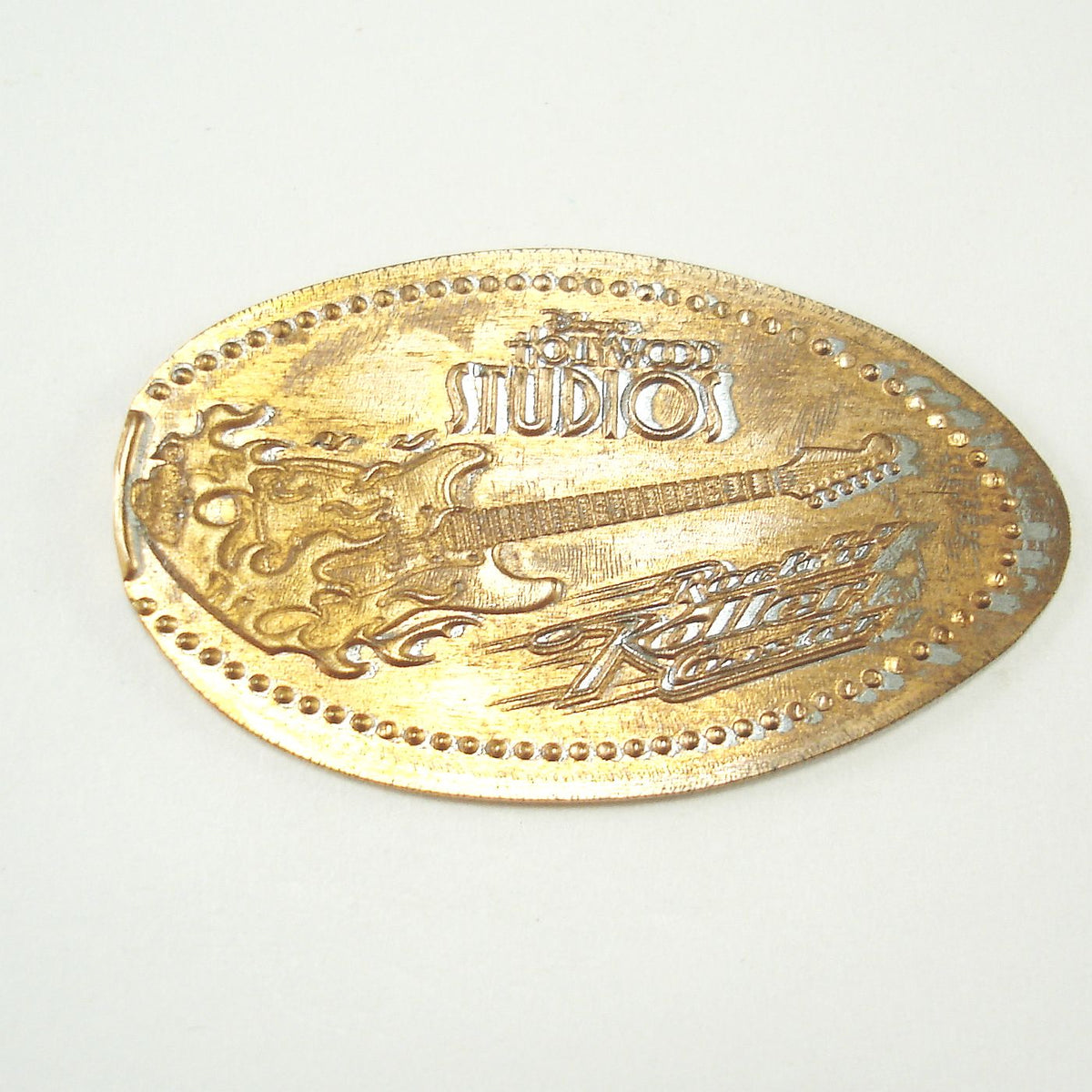 Pressed Penny: Disney Hollywood Studios - Rockin Roller Coaster - Guit ...