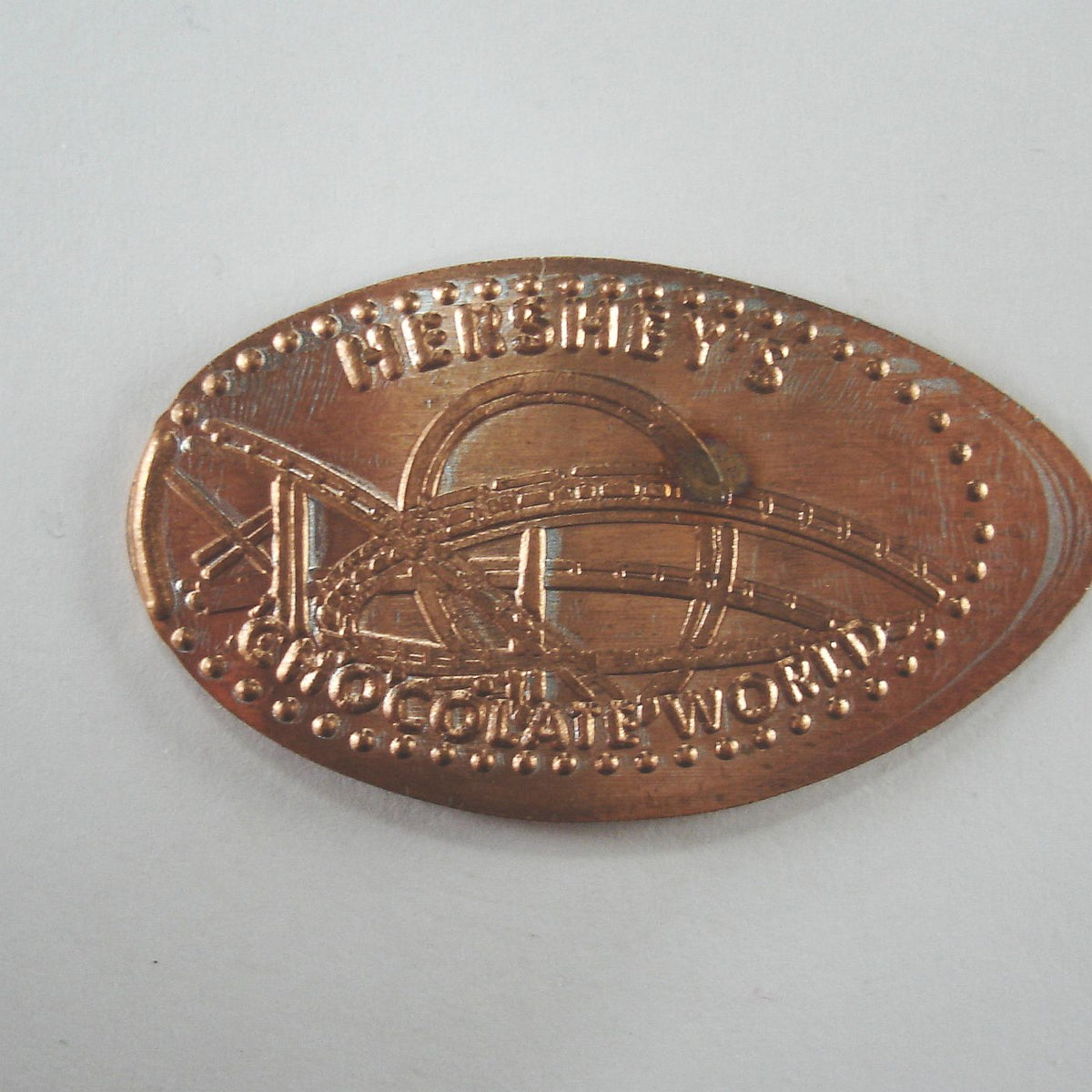 Pressed Penny: Hershey's Chocolate World - Roller Coaster Scene – Penny ...