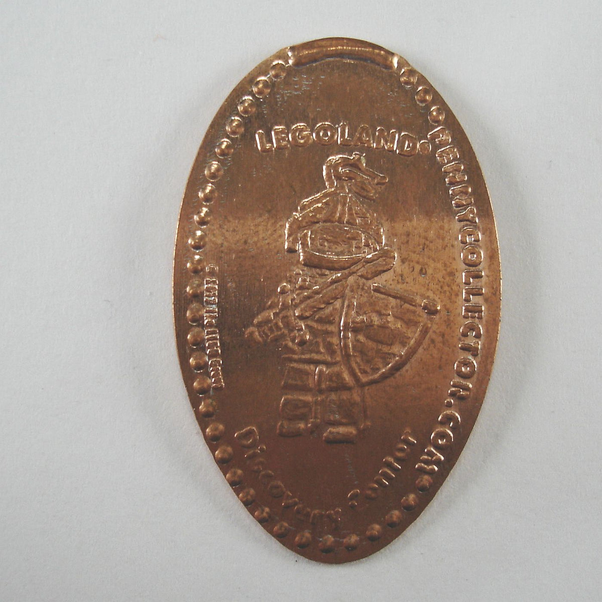 Pressed Penny: Legoland Discovery Center - Knight – Penny Presses