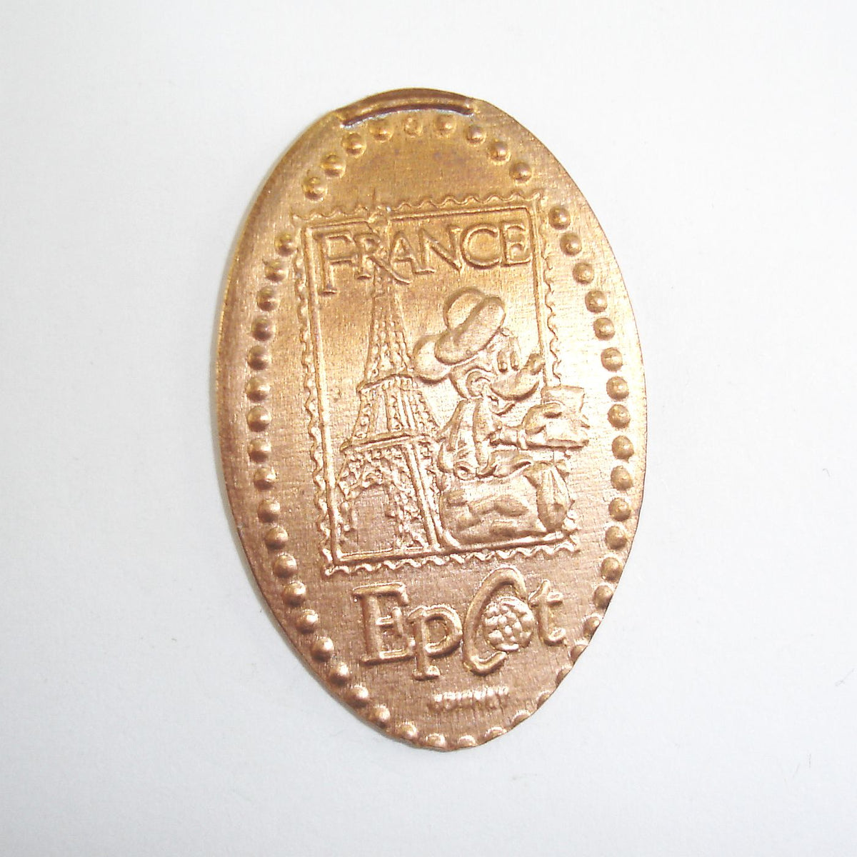 Pressed Penny: Disney Epcot - France - Mickey Stamp Design ...