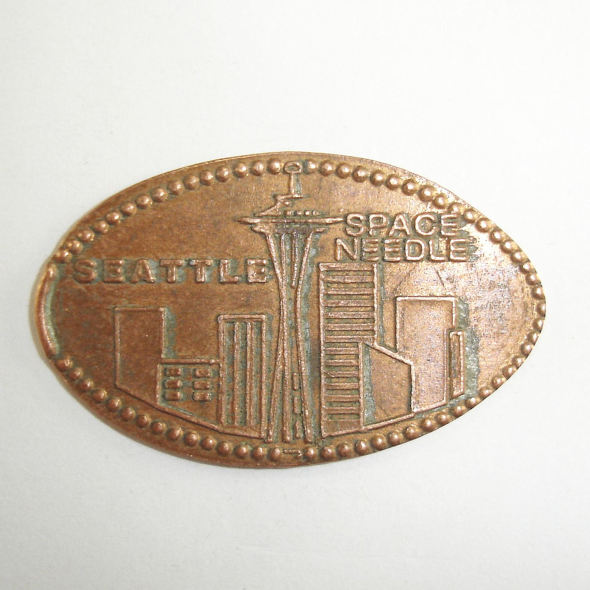 Pressed Penny: Seattle Space Needle - Skyline – PennyPresses.com
