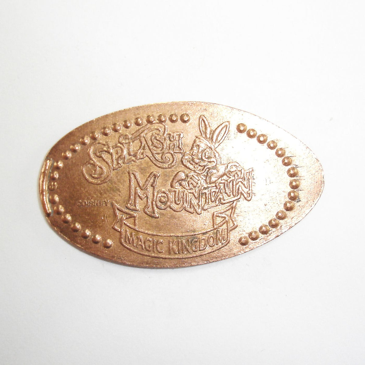 Pressed Penny: Disney Splash Mountain - Brer Rabbit – Penny Presses