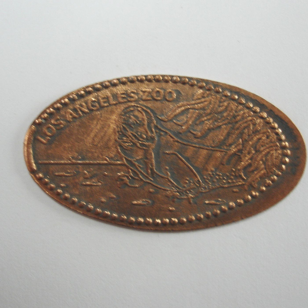 Pressed Penny: Los Angeles Zoo - Monitor Lizard – Penny Presses