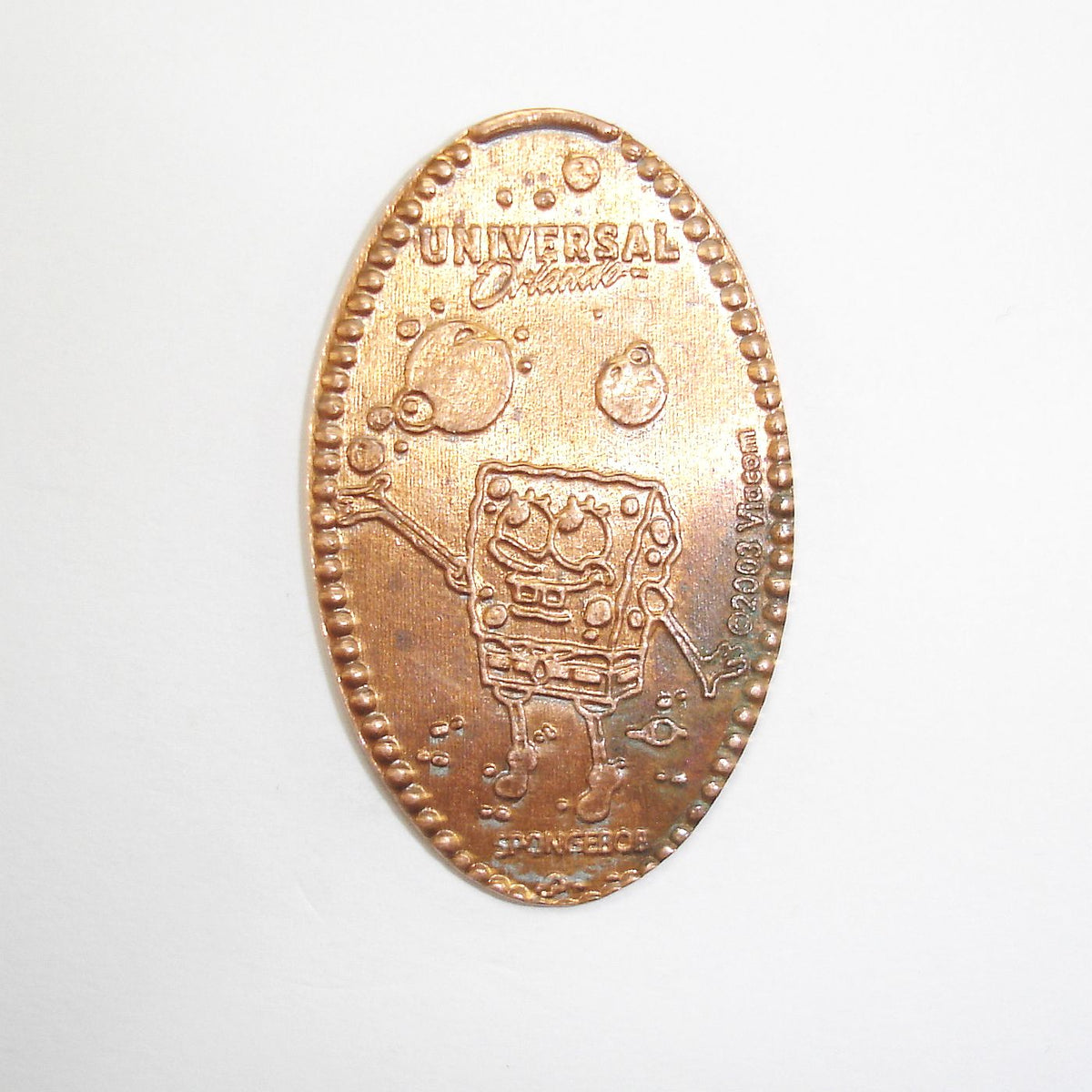 Pressed Penny: Universal Orlando - Spongebob Squarepants with Bubbles ...