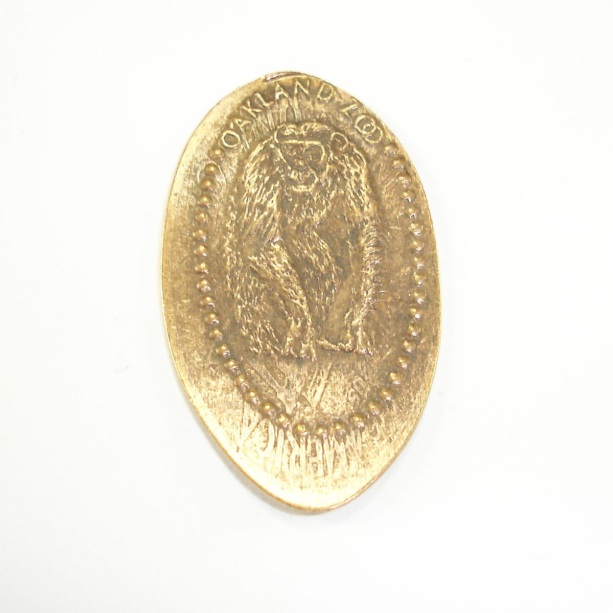 Pressed Penny: Oakland Zoo - Monkey – Penny Presses