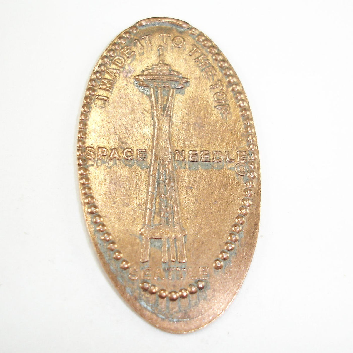 Pressed Penny: Seattle - I Made It To The Top - Space Needle ...