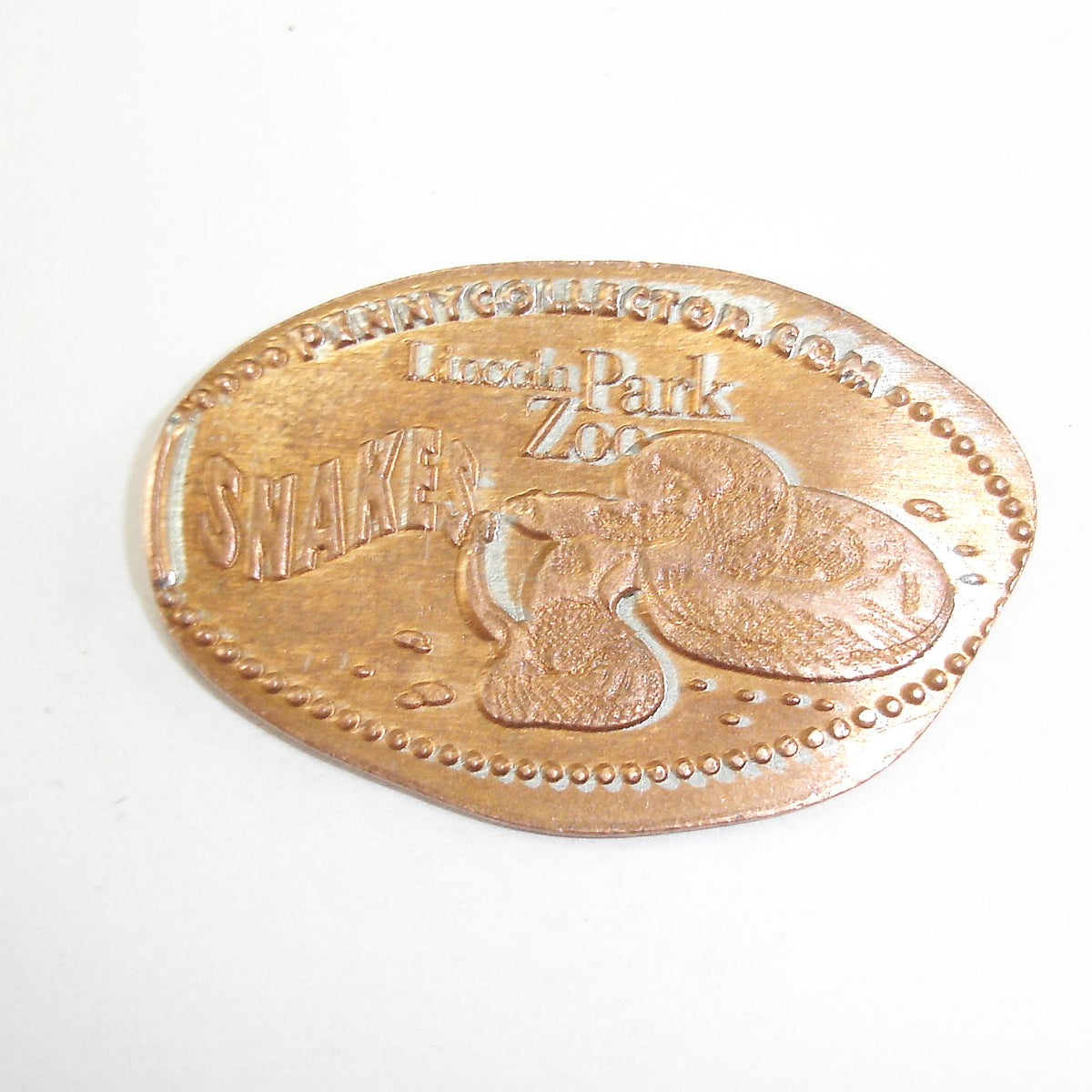 Pressed Penny: Lincoln Park Zoo - Snake – PennyPresses.com