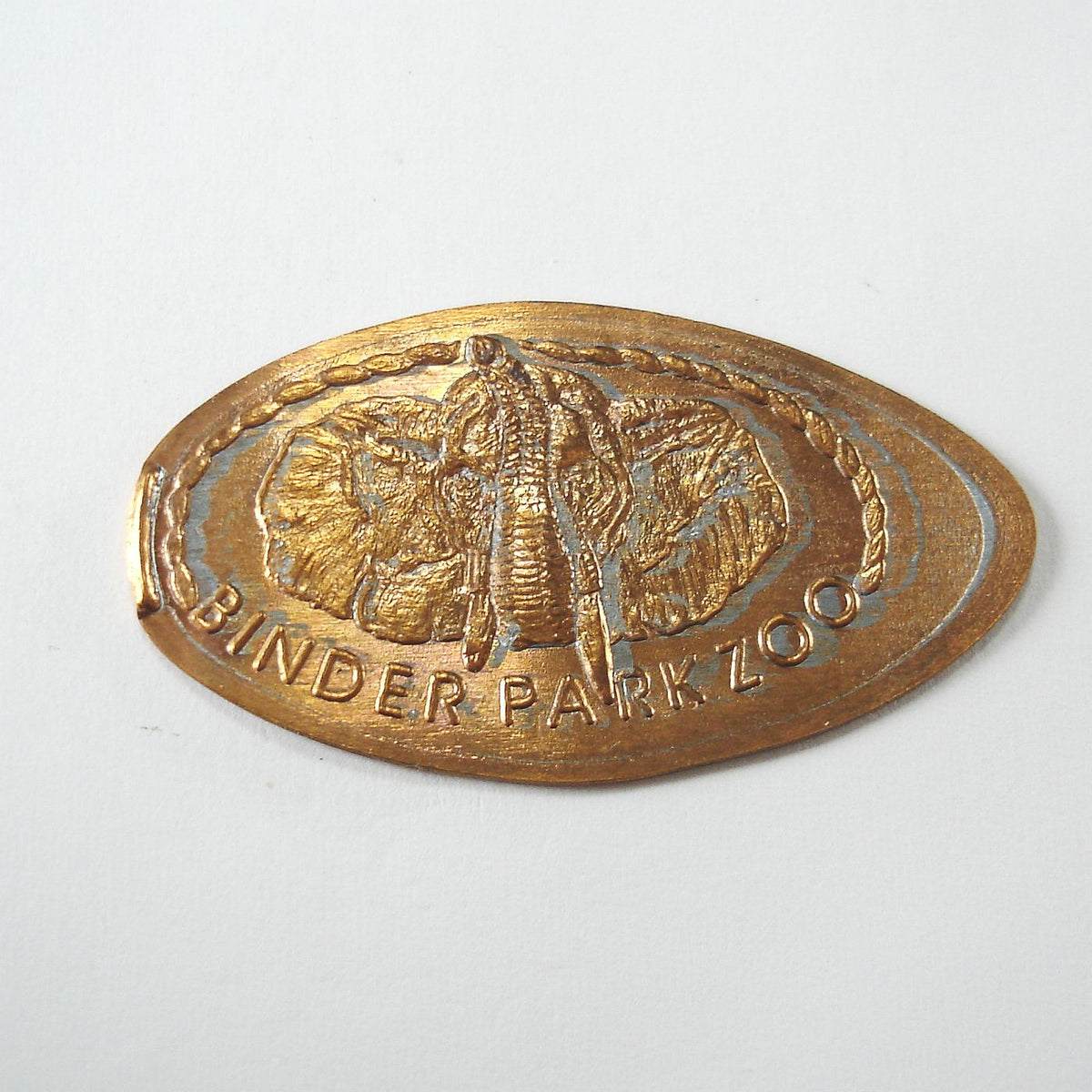 Pressed Penny: Binder Park Zoo - Elephant – Penny Presses