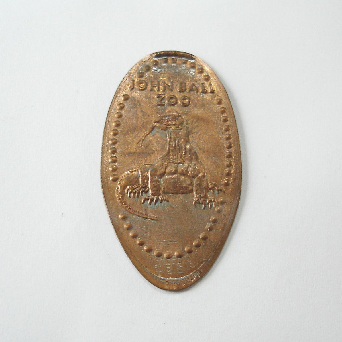 Pressed Penny: John Ball Zoo - Monitor Lizard – Penny Presses