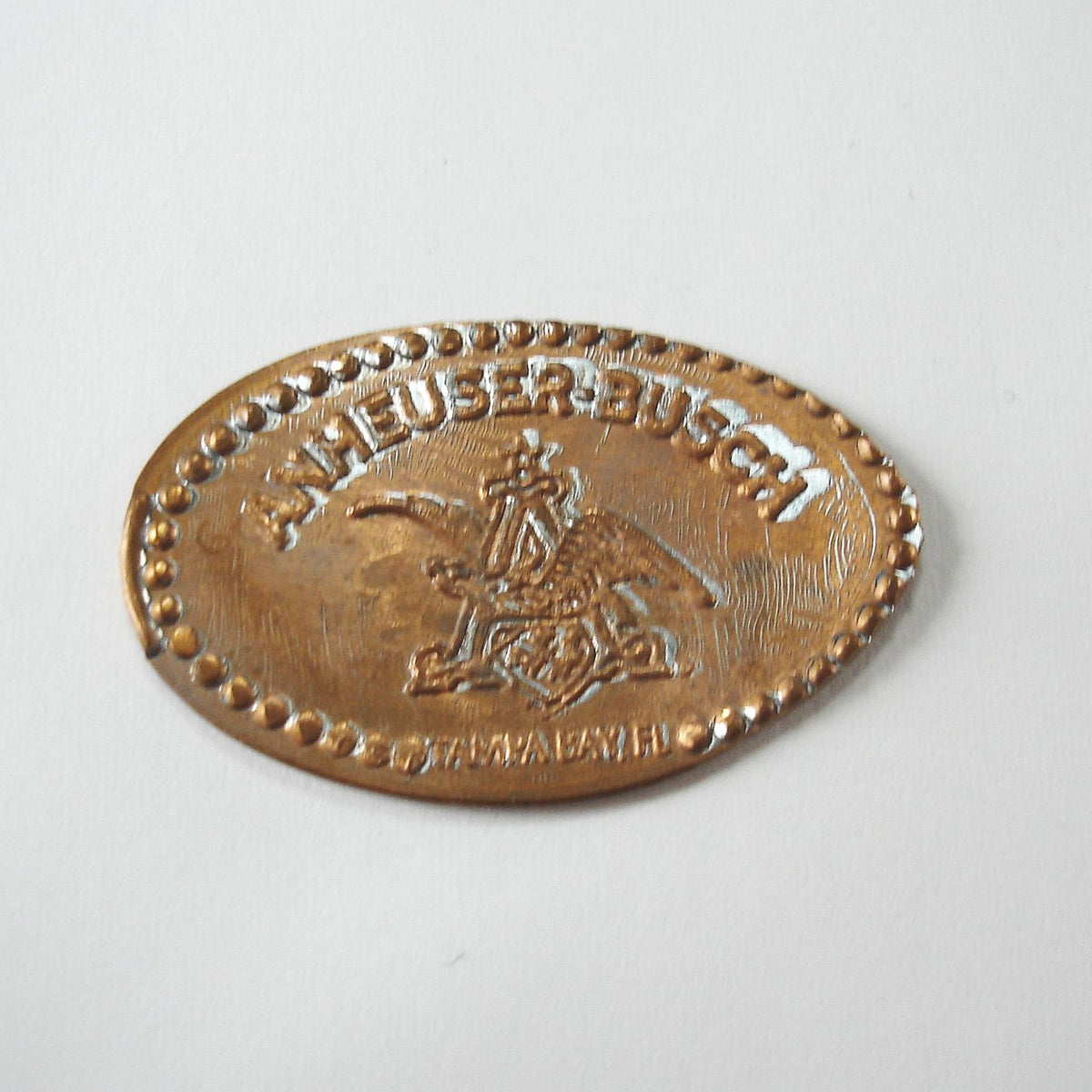 Pressed Penny: Anheuser-Busch - Tampa Bay FL - Logo – Penny Presses