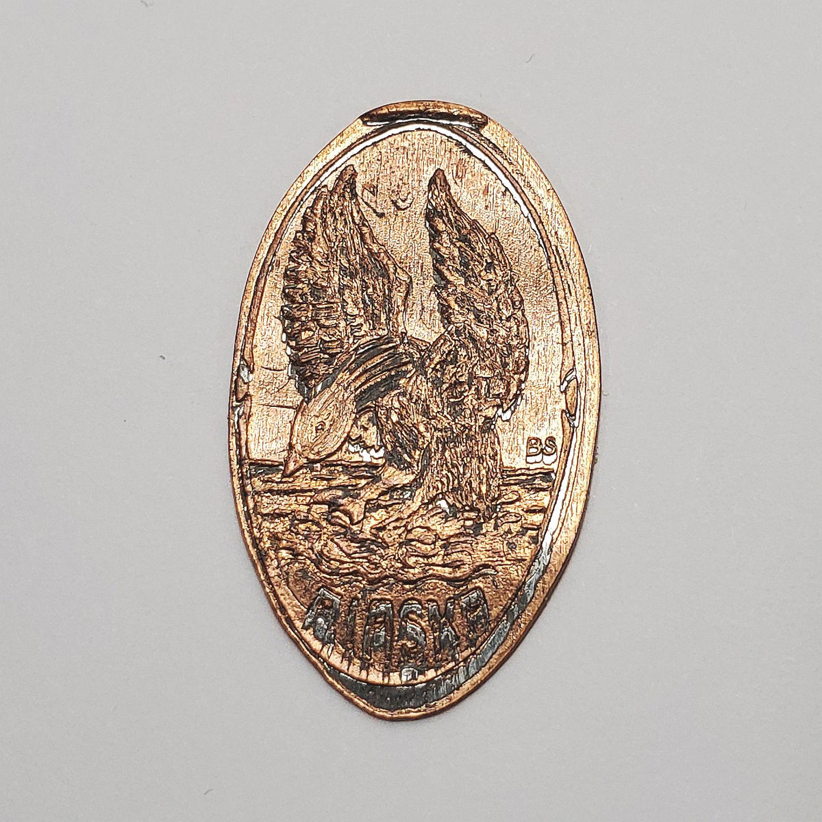 Pressed Penny: Alaska - Flying Bird – Penny Presses