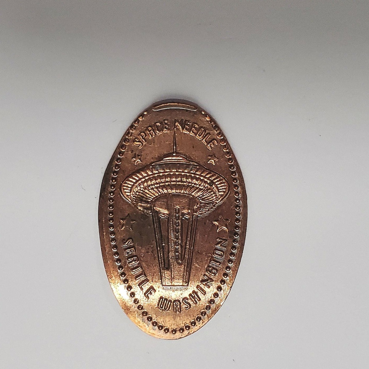 Pressed Penny: Space Needle - Seattle Washington – PennyPresses.com