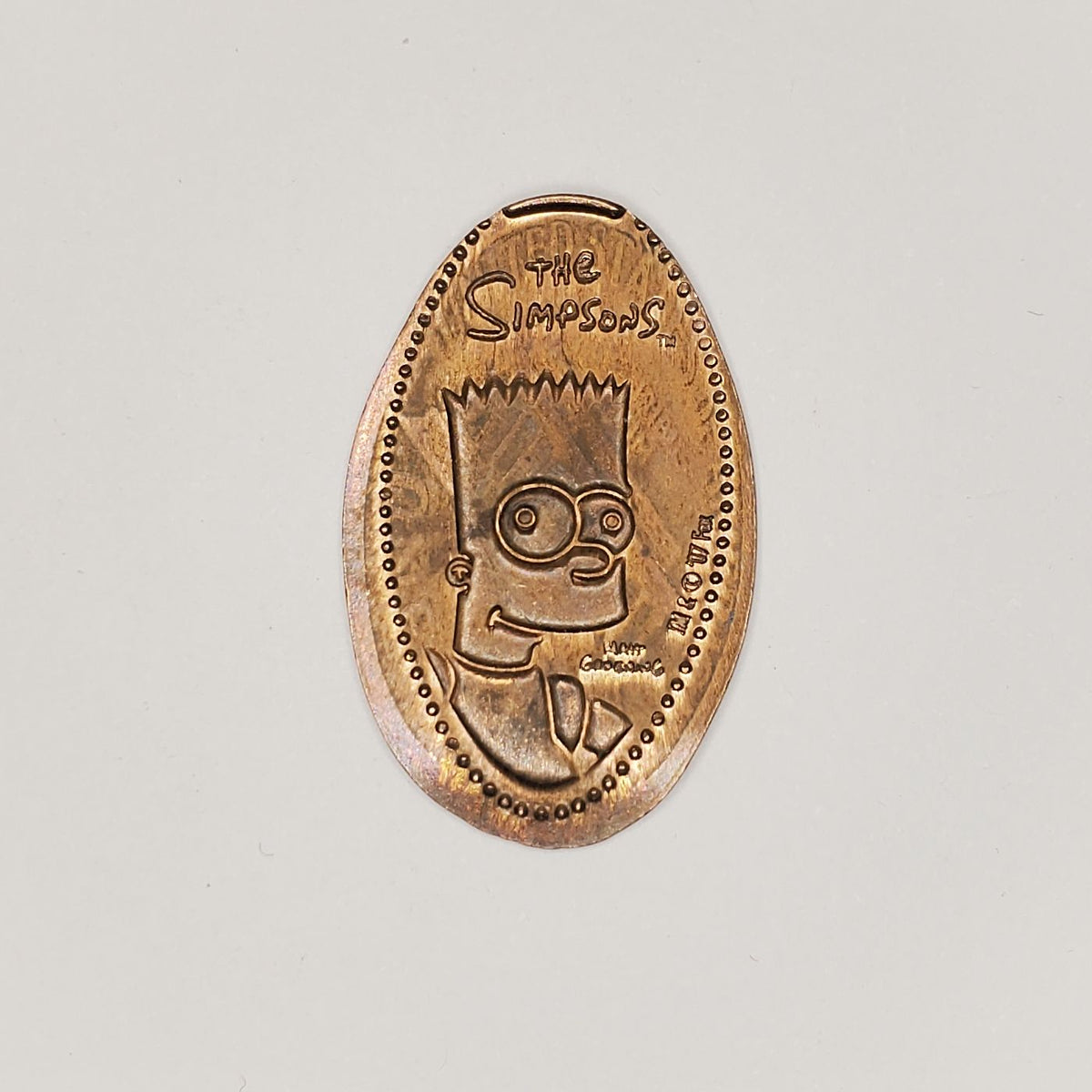 Pressed Penny: The Simpsons - Bart Simpson – Penny Presses