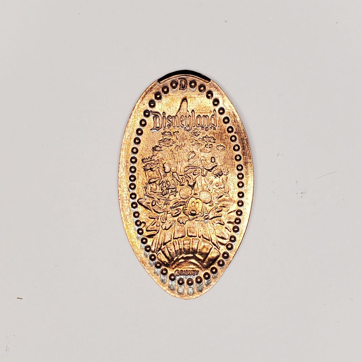 Pressed Penny: Disneyland Splash Mountain - Mickey and Friends on Ride ...