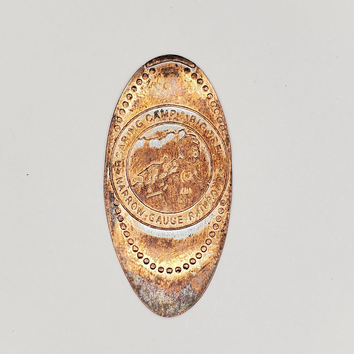 Pressed Penny: Roaring Camp & Big Trees - Narrow Gauge Railroad - Stea ...