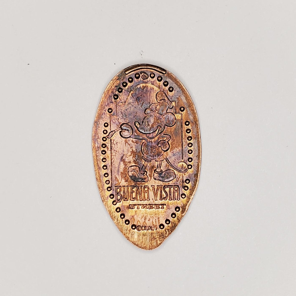 Pressed Penny: Disney California Adventure - Buena Vista Street - Pain ...