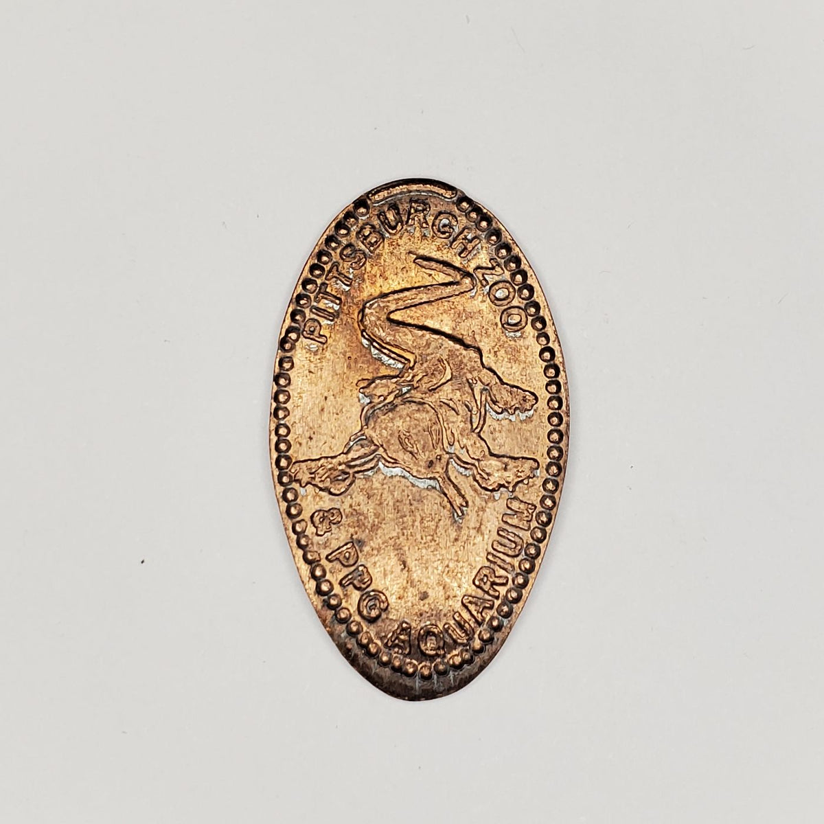 Pressed Penny: Pittsburgh Zoo and PPG Aquarium - Monitor Lizard – Penny ...