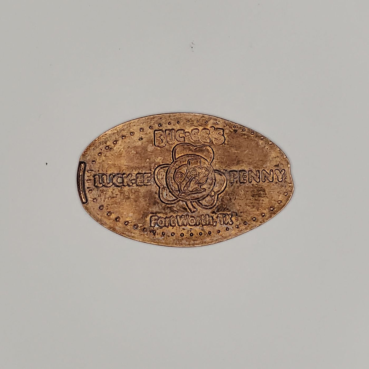 Pressed Penny: Buc-ees Luck-ee Penny - Fort Worth TX - Beaver in Four ...