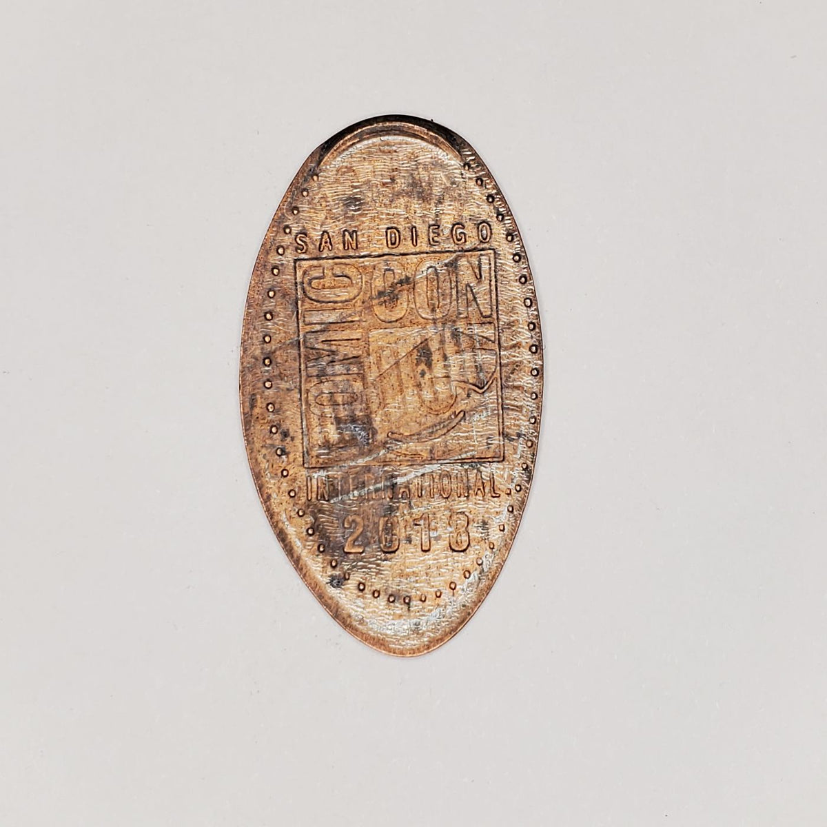 Pressed Penny: San Diego International Comic Con - 2018 - Logo – Penny ...
