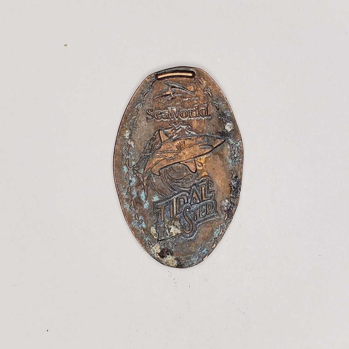 Pressed Penny: Seaworld - Tidal Twister - Shark – PennyPresses.com
