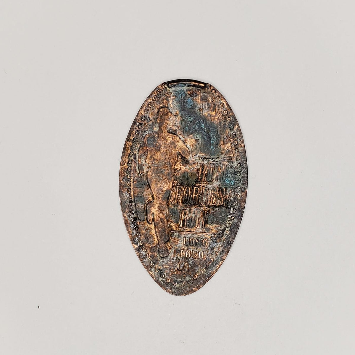 Pressed Penny: Long Beach CA - Run Forrest Run – Penny Presses