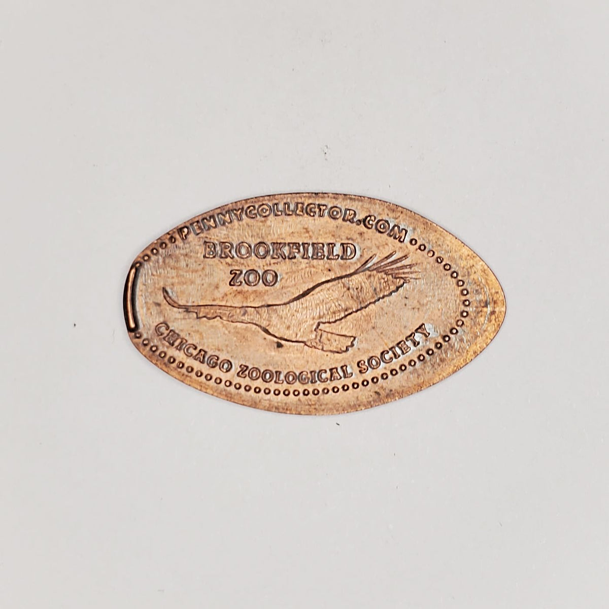 Pressed Penny: Brookfield Zoo - Chicago Zoological Society - Bird ...
