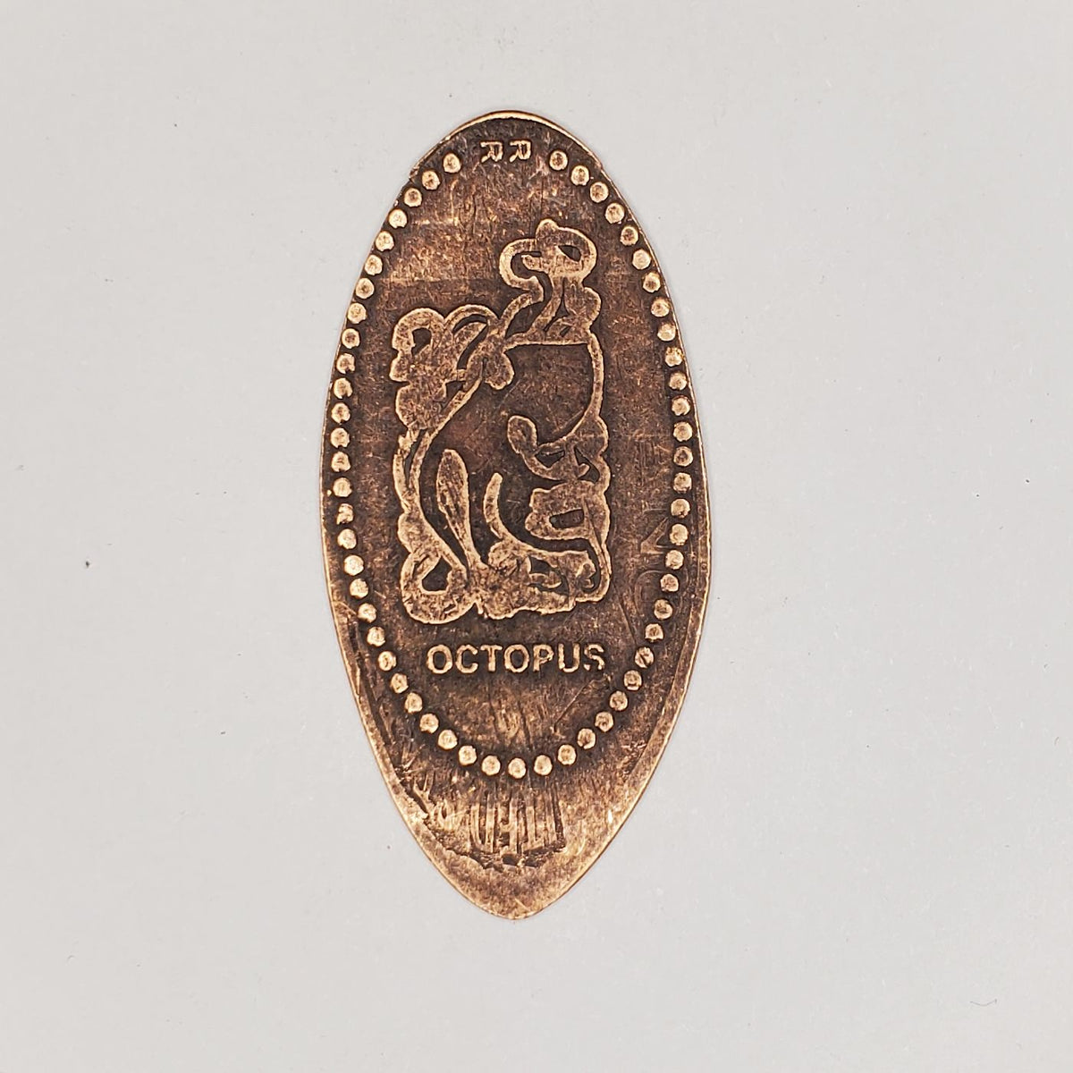 Pressed Penny: The Dallas World Aquarium - Octopus (b) – Penny Presses