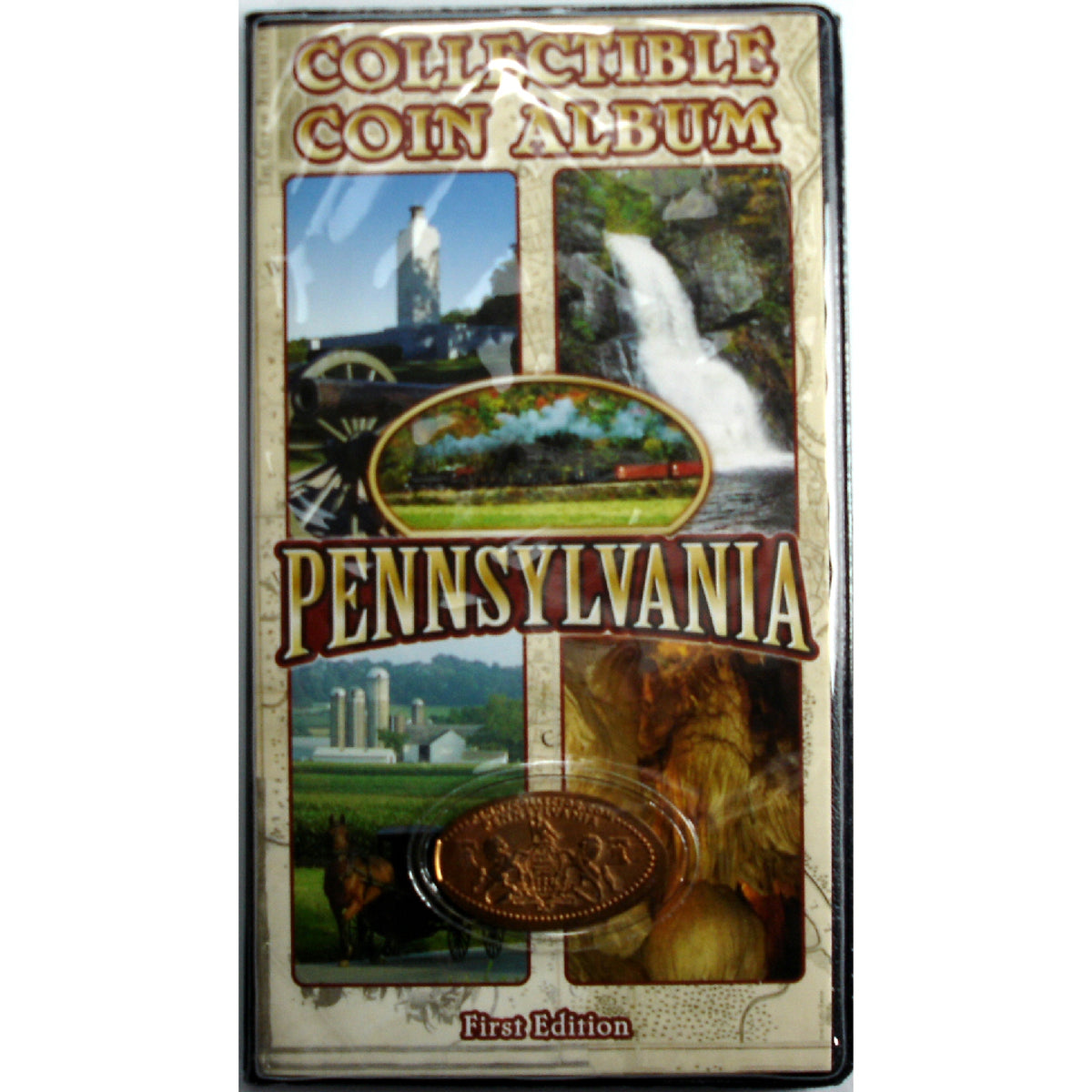 Pennsylvania Penny Book with Bonus Coin – PennyPresses.com