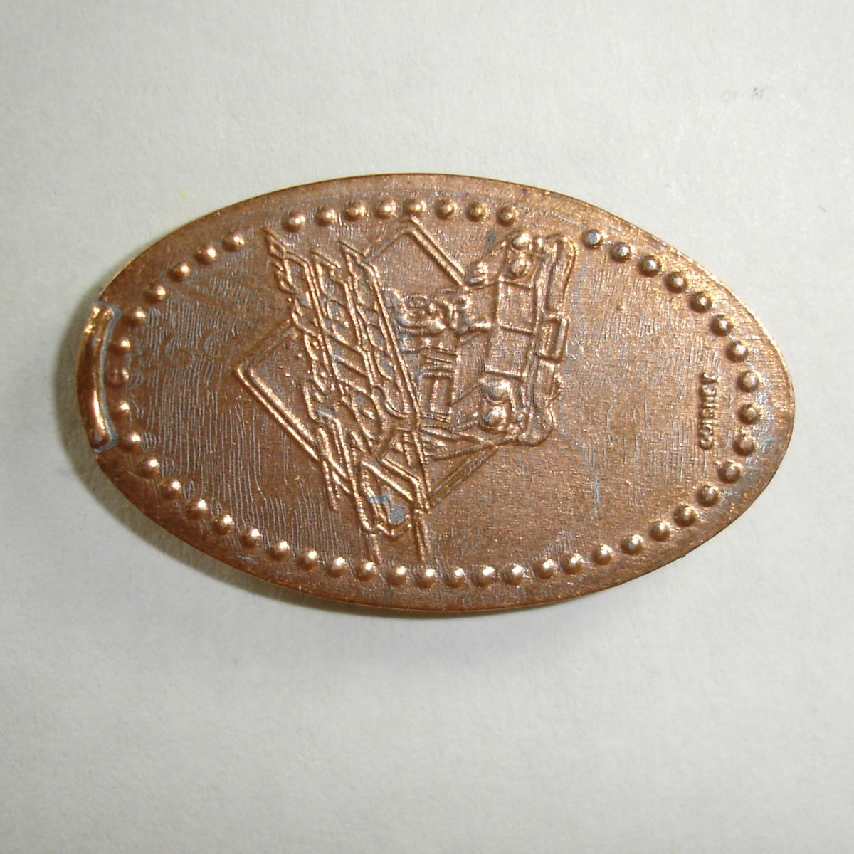 Pressed Penny: Disney Rockin' Roller Coaster - Limo – Penny Presses