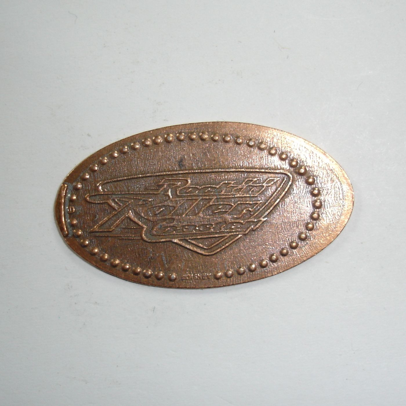 Pressed Penny: Disney Rockin' Roller Coaster - Logo – PennyPresses.com