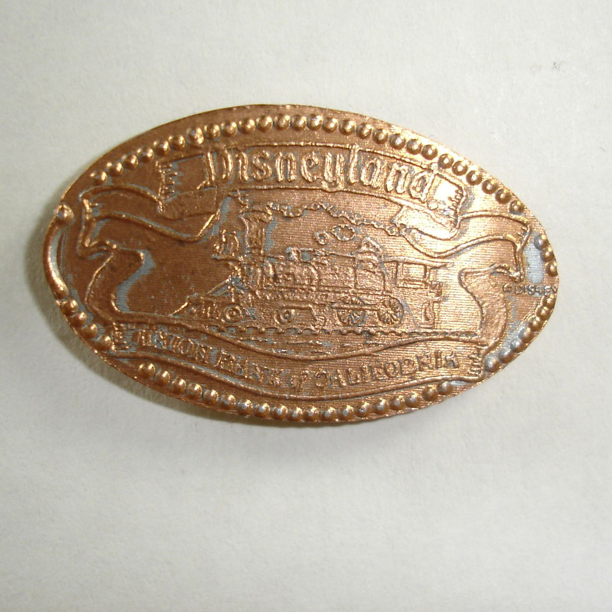 Pressed Penny: Disneyland - Union Bank - Train – Penny Presses