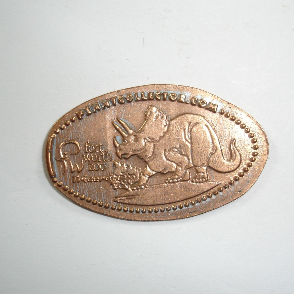 Pressed Penny: Fort Worth Zoo - Dinosaur – Penny Presses