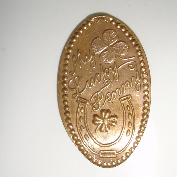 Pressed Penny: My Lucky Penny - Horseshoe and 4 Leaf Clover ...