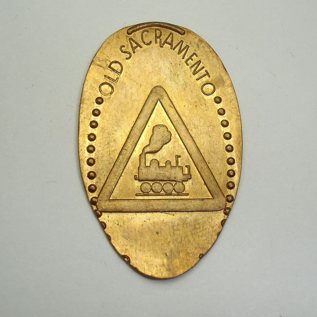 Pressed Penny: Old Sacramento - Train – Penny Presses