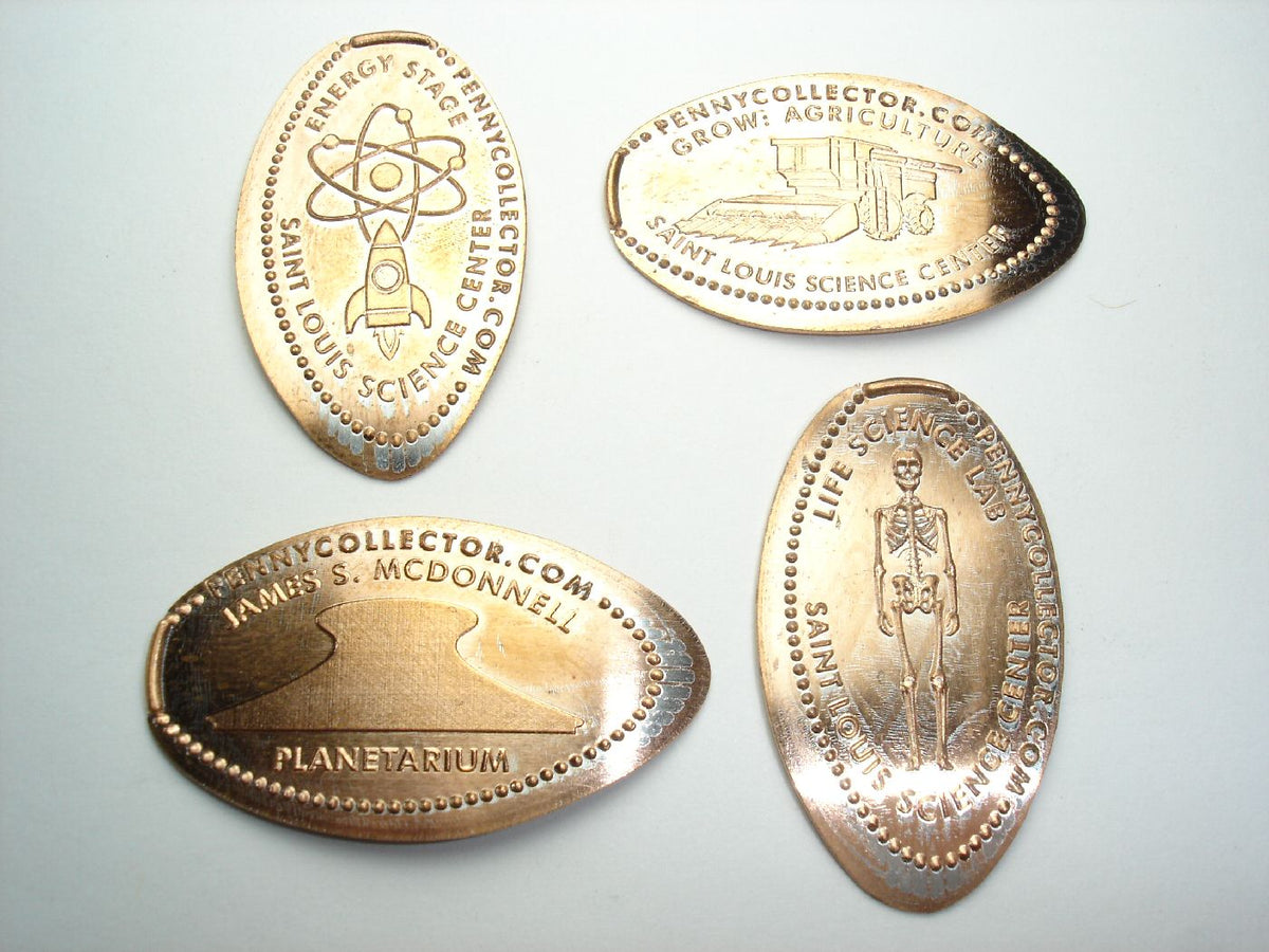 Saint Louis Science Center 4 Coin Set – PennyPresses.com