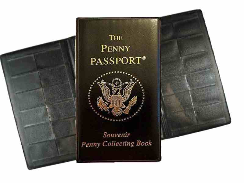 Pressed Penny Collecting Book (holds 44 pennies) – PennyPresses.com